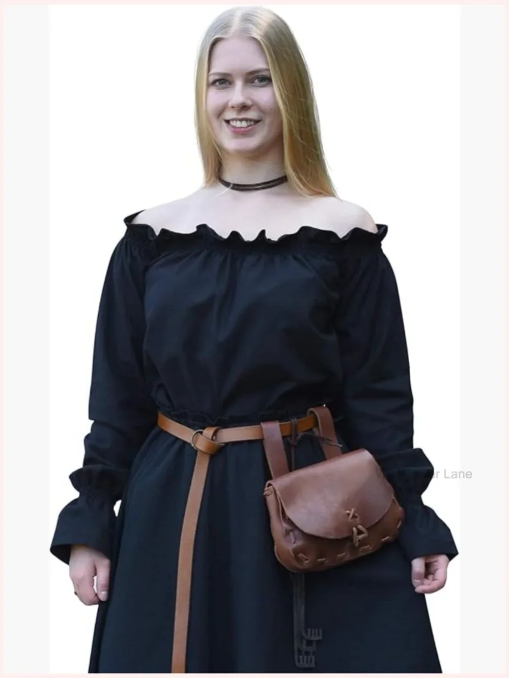 Tops | Medieval Offshoulder Tunic Larp Renaissance Peasant Top | Poshmark